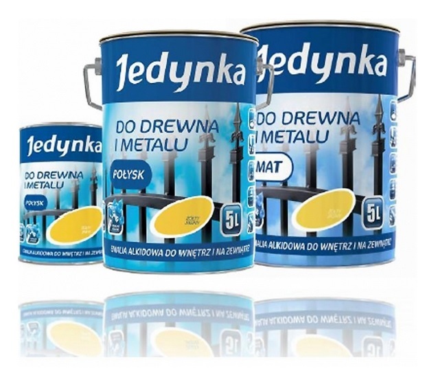 Farba Jedynka połysk kolory 0,9l Mega promocja - 7094907964 - oficjalne archiwum Allegro