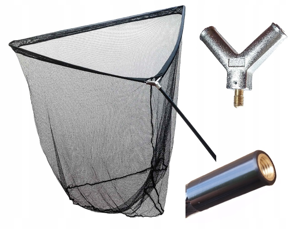 Podbierak Karpiowy BIG KARP OGROMNY 100x100cm 2,8m - 15613882608 ...