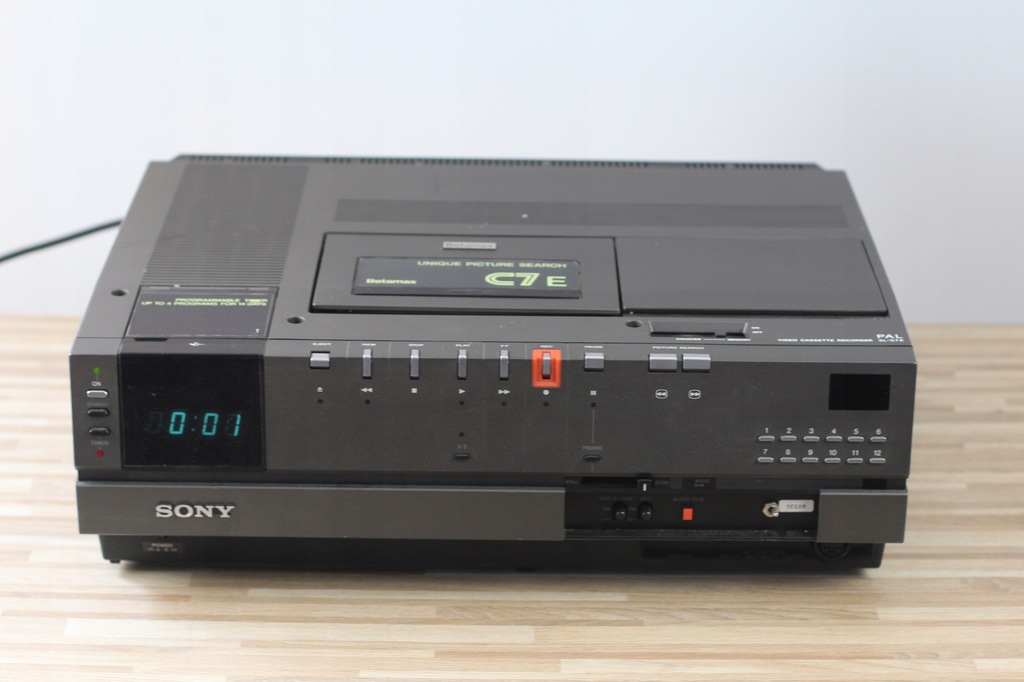 Sony SL-C7E Betamax (1980) magnetowid - 15584480245 - oficjalne ...