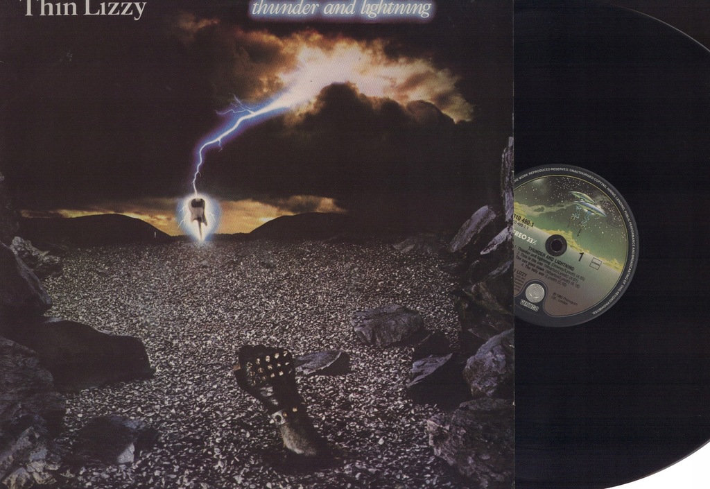 Thin Lizzy, Thunder And Lightning, LP - 17165437228 - oficjalne archiwum Allegro