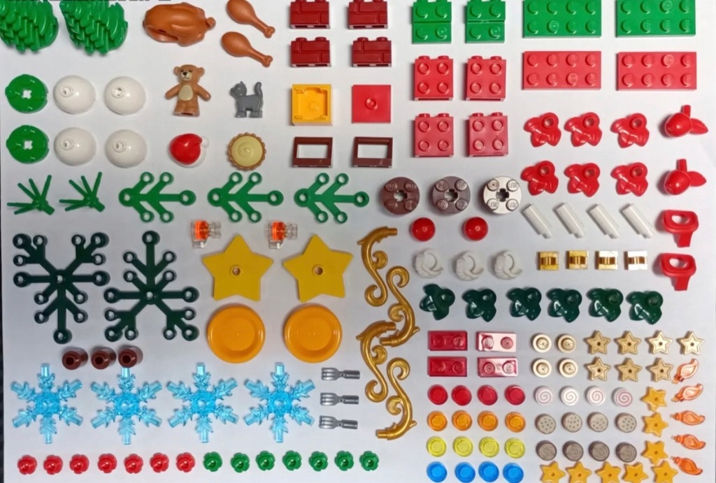 KLOCKI LEGO 40609 Świąteczna Frajda Święta Na Prezent 146 el VIP SZYBKO ...