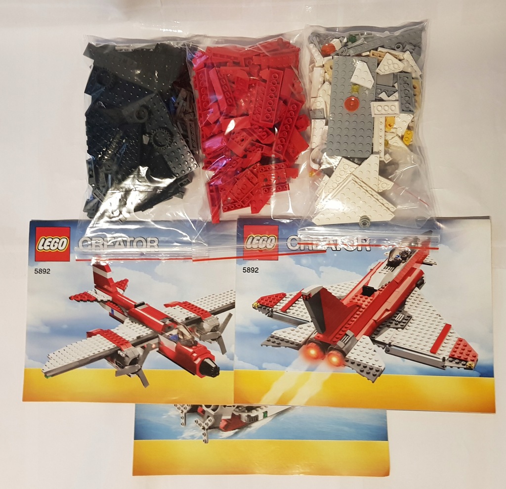 Lego Creator 5892 Grom Dźwiękowy - 12445664793 - oficjalne archiwum Allegro