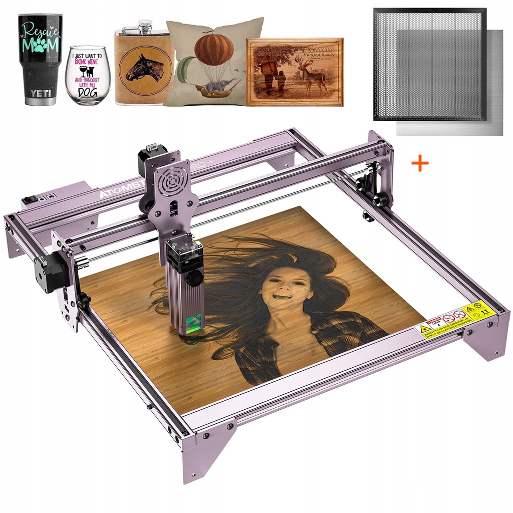 Grawer laserowy ATOMSTACK A5 PRO+ 40W +Platforma - 13780061793 ...