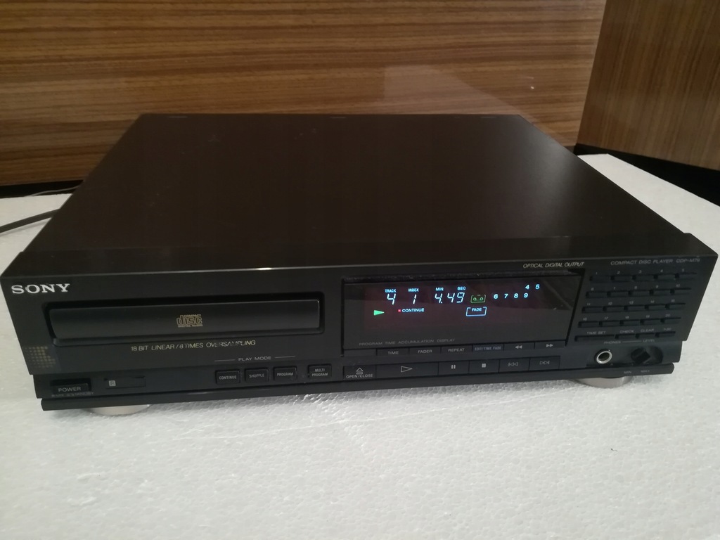 Odtwarzacz CD Sony CDP-M79 czarny - 12903278790 - oficjalne archiwum Allegro