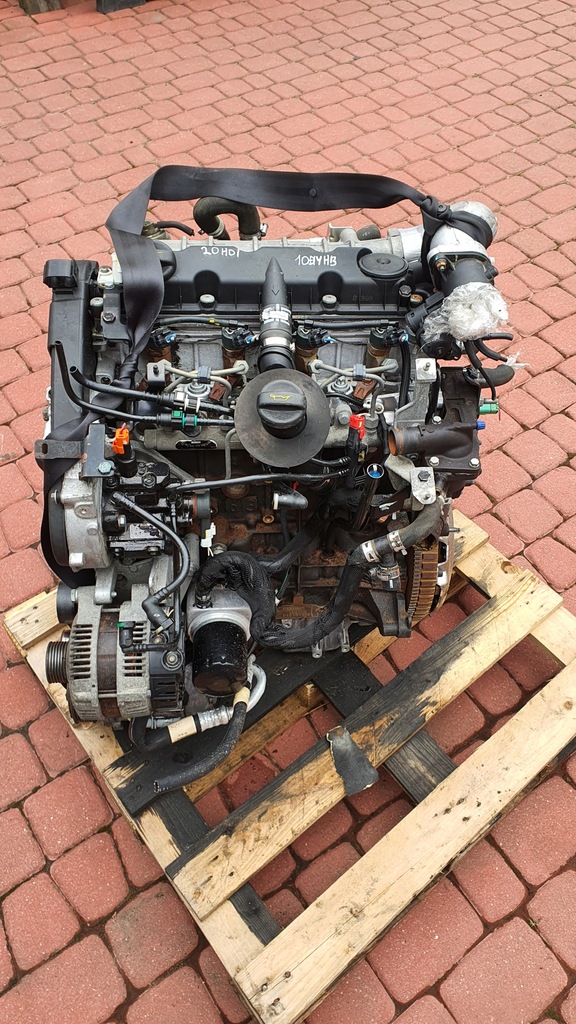 Silnik Peugeot 2.0 HDI RHS 10DYHB Komplet - 11082584842 - oficjalne archiwum Allegro