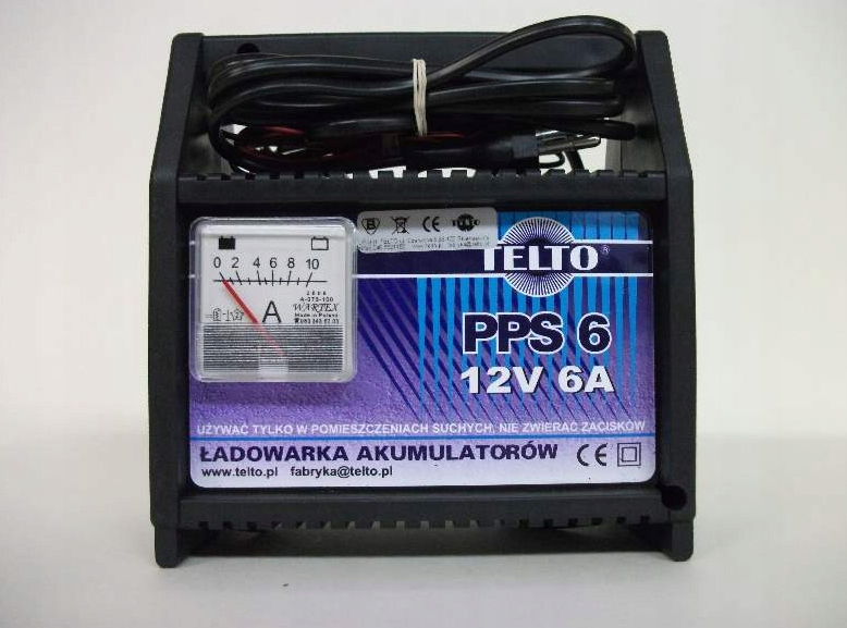 Prostownik PPS 6 12V 6A z amperomierzem - 9860996496 - oficjalne ...