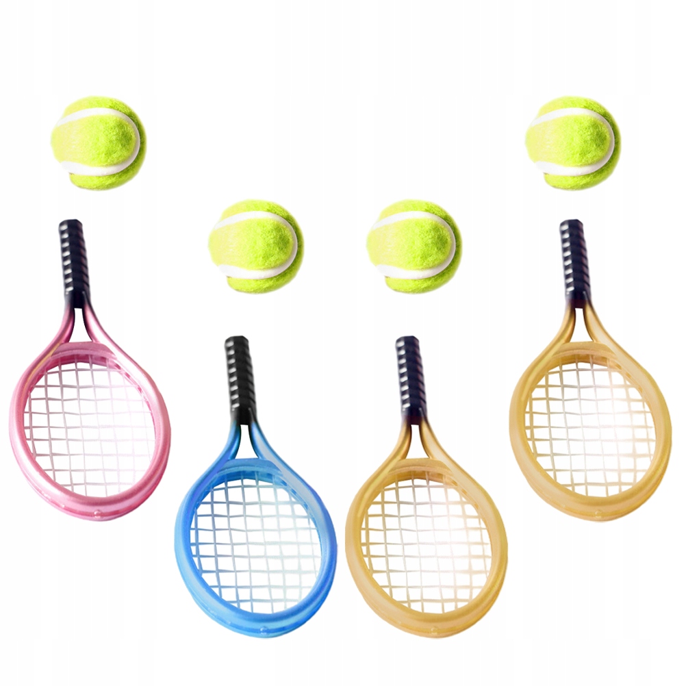 Mini Tennis Racket Toy Desktop Model Keychain - 14766676802 - oficjalne ...