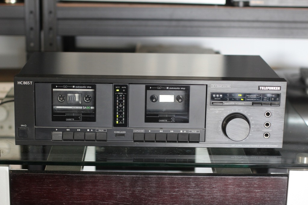 Telefunken HC-865 T magnetofon dwukasetowey , opis - 15664445597 ...