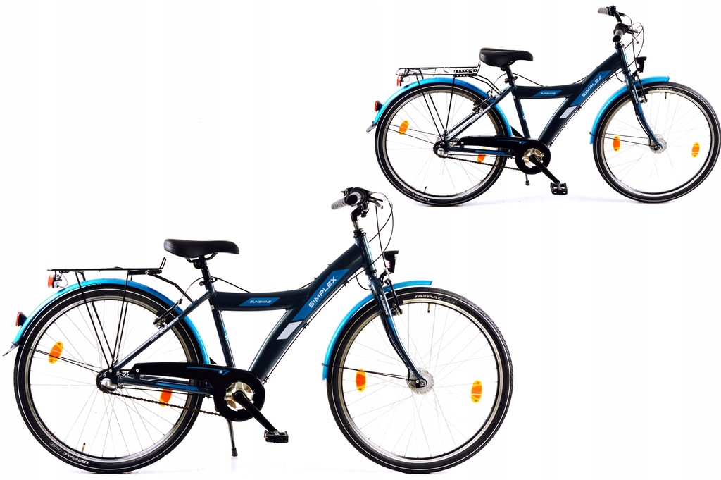 Rower junior 26 SIMPLEX SUNSHINE 3B ALU blue 8766 - 10688313858 ...