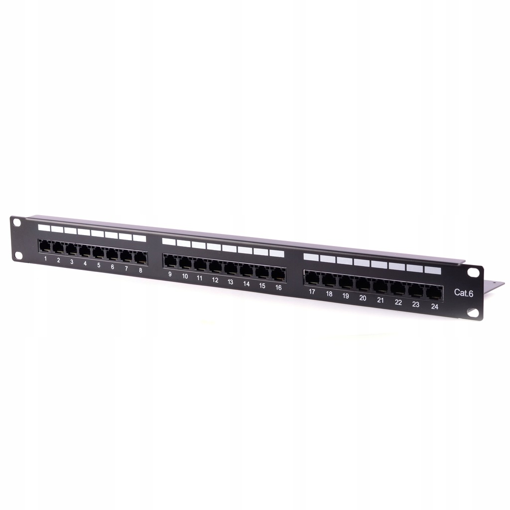 Patch panel patchpanel RACK 19'' K.6 UTP 24p D-LAN - 8054620741 ...