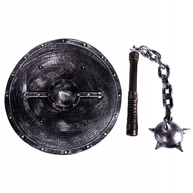 broń MACZUGA kiścień WOJOWNIK buława FANTASY kula - 13229933193 ...