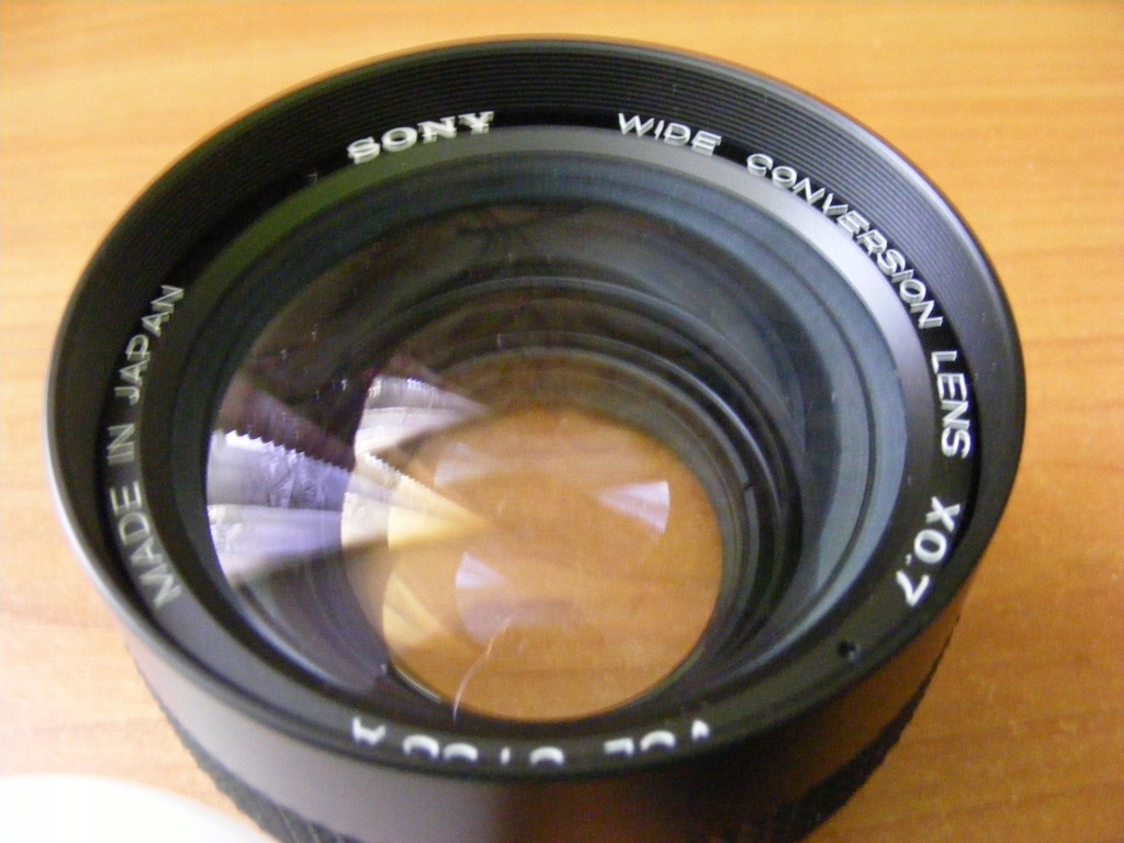 Konwerter szerokokątny SONY VCL-0758 A x0,7 58 mm - 8825344727 - oficjalne archiwum Allegro