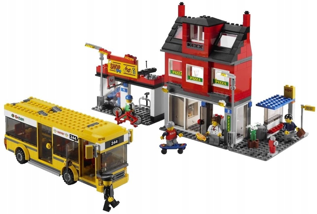 LEGO 60031 CITY- CITY CORNER. UNIKAT - 10953644172 - oficjalne archiwum ...