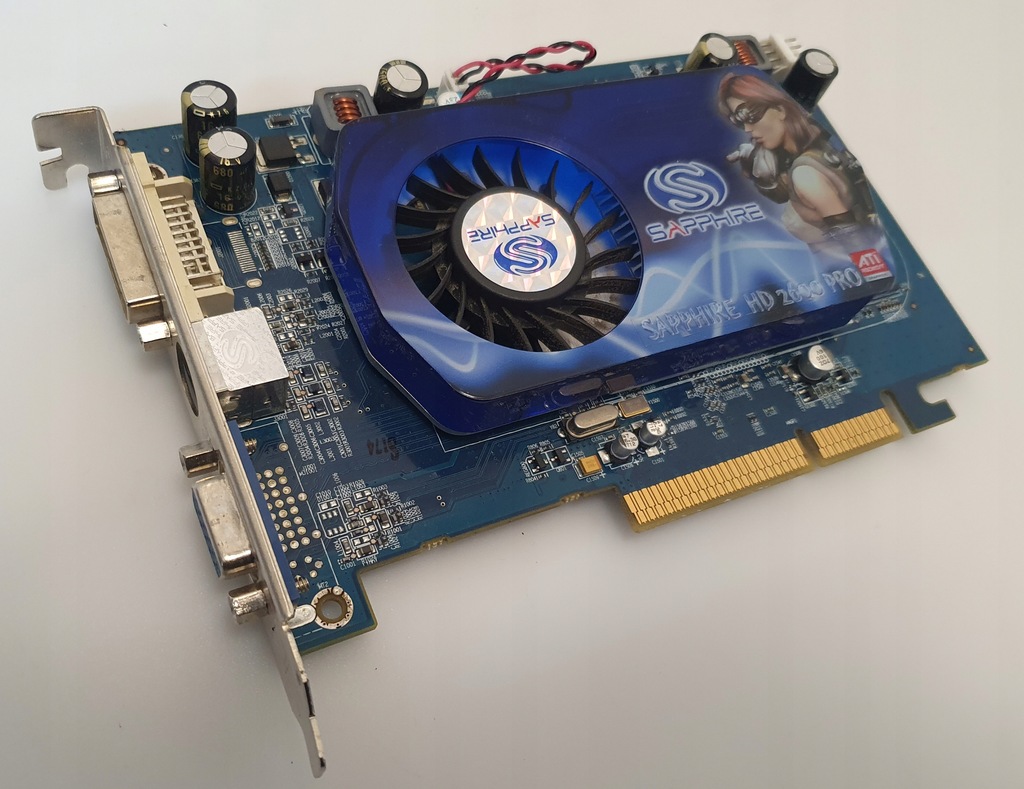 Karta graficzna RADEON SAPPHIRE HD 2600 PRO 512 MB - 12853675258 - oficjalne archiwum Allegro