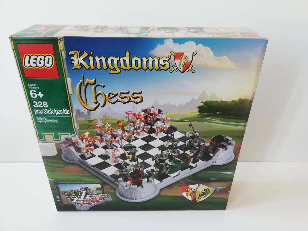 853373 LEGO Kingdoms Chess Set - 7384696338 - oficjalne archiwum Allegro