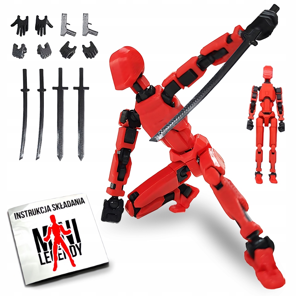 2szt. MINI BOHATEROWIE RUCHOME FIGURKI LEGENDY KOLEKCJONERKSIE ...