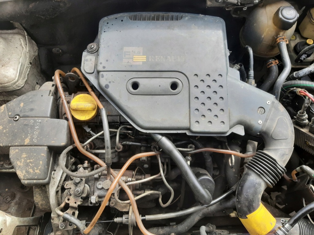 KOMPLETNY SILNIK F8Q 632 RENAULT KANGOO 1.9D BOSCH - 12269234448 - oficjalne archiwum Allegro