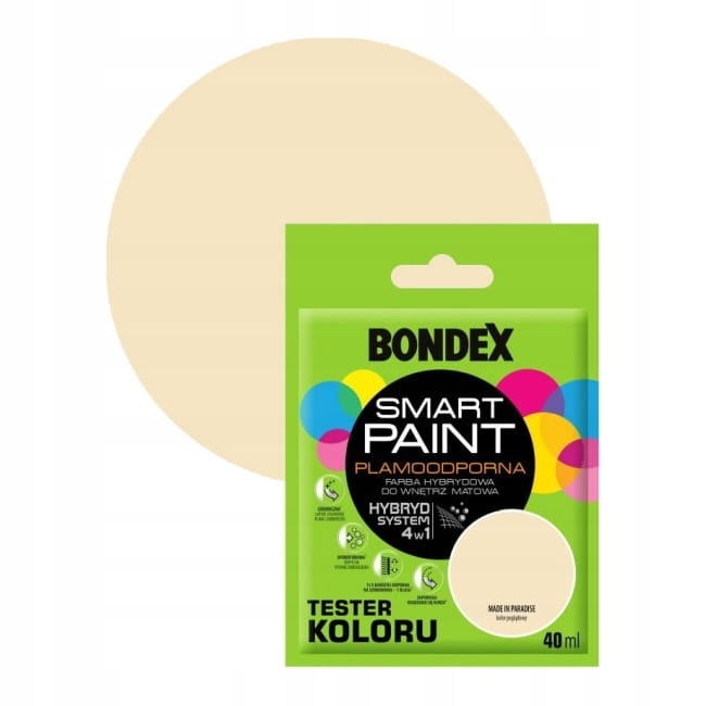 Tester farby Bondex Smart Paint made in paradise 4 - 11998200971 ...