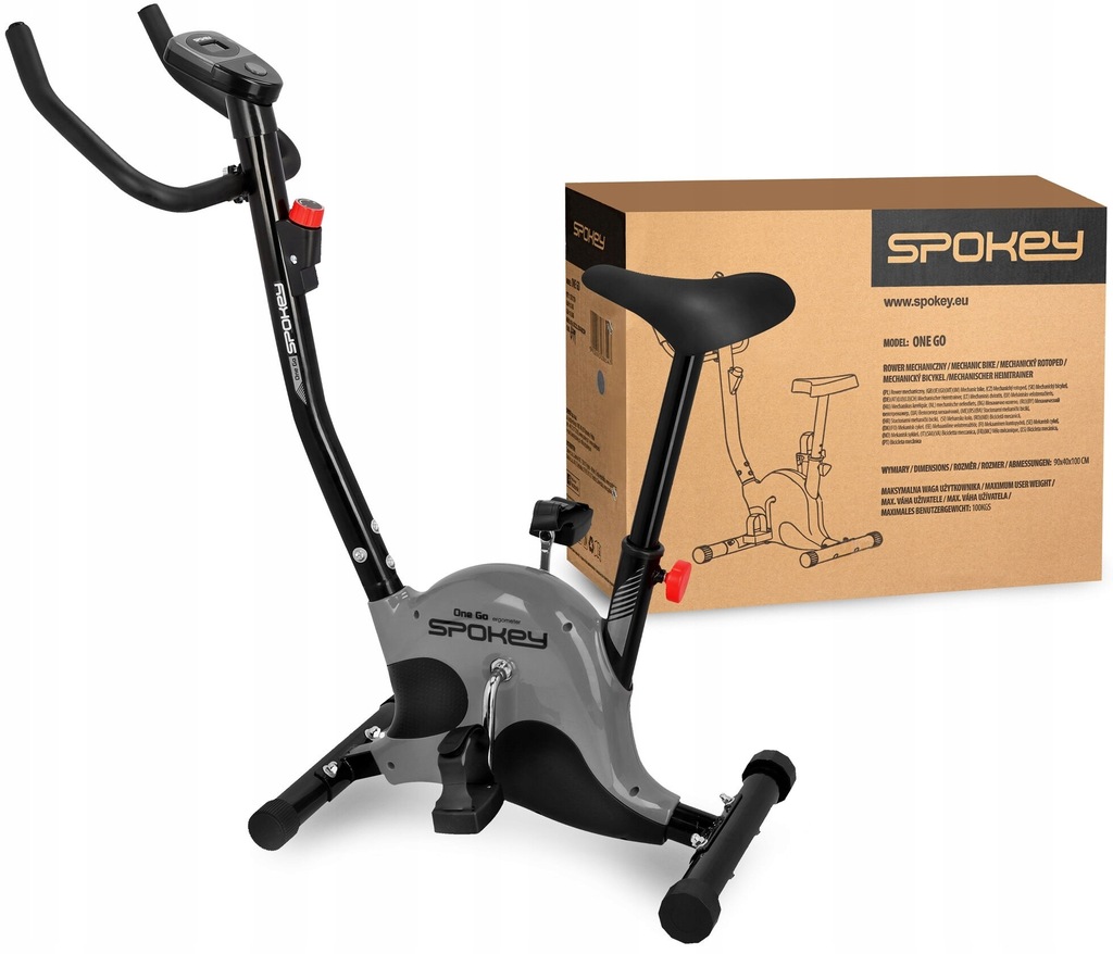 ROWER TRENINGOWY MECHANICZNY Z WYŚWIETLACZEM ONEGO - 11894181108 ...