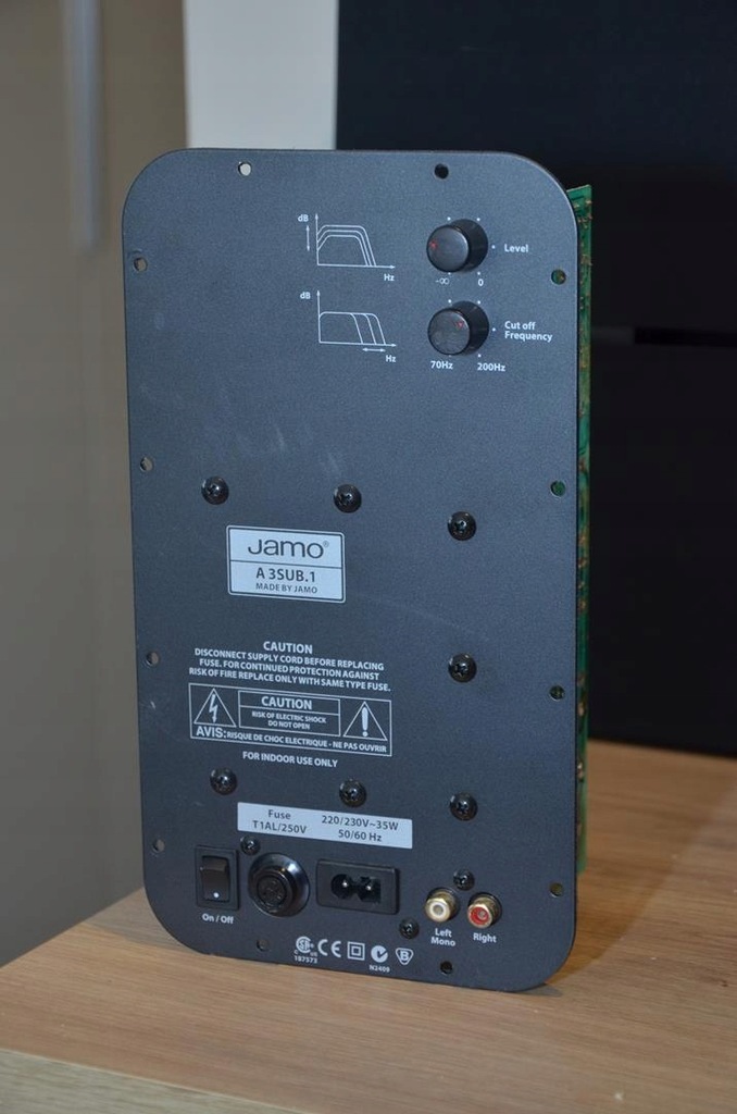 Panel wzmacniacz subwoofera Jamo - 10911050922 - oficjalne archiwum Allegro