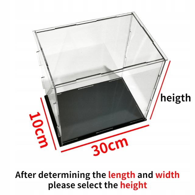 Transparent Acrylic Display Box Collection Display - 13233829830 ...
