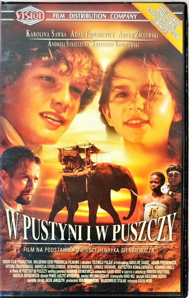 VHS W PUSTYNI I W PUSZCZY - 12623316186 - oficjalne archiwum Allegro