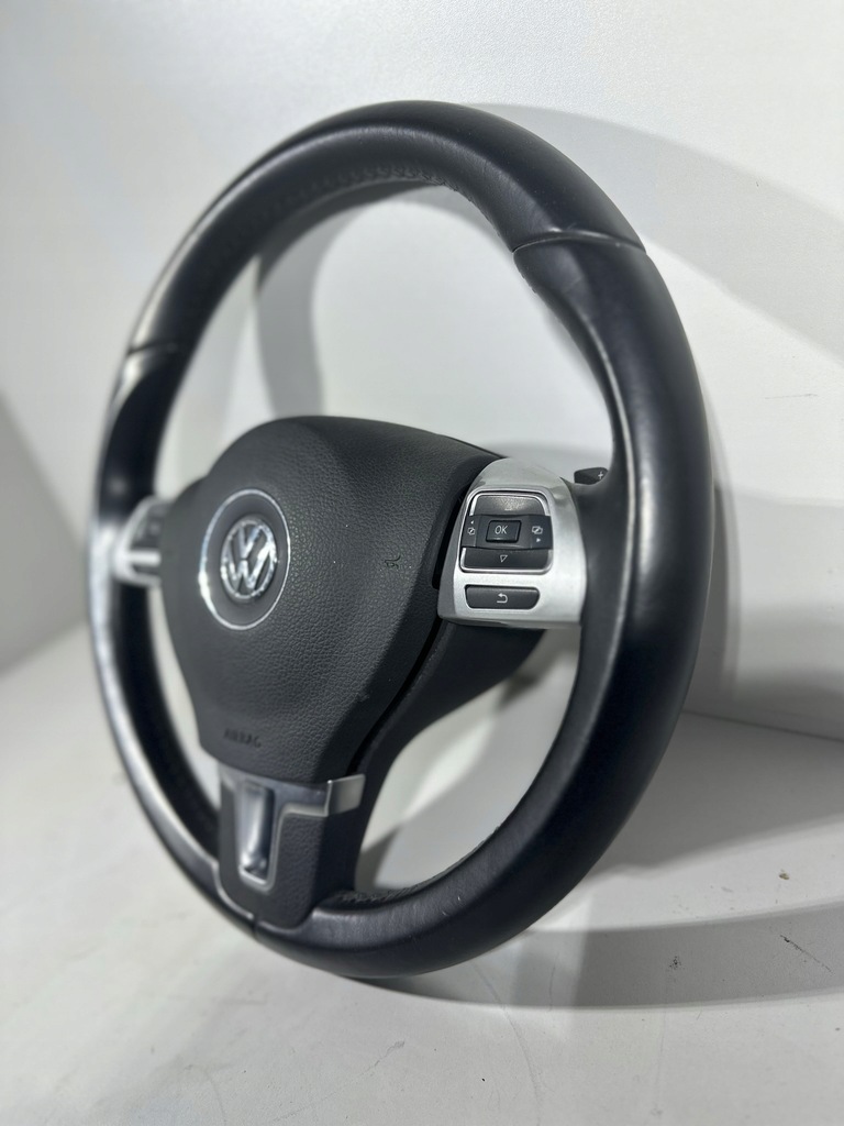 VW PASSAT B6 B7 CC KIEROWNICA MULTI DSG KOMPLETNA - 13185279617 ...