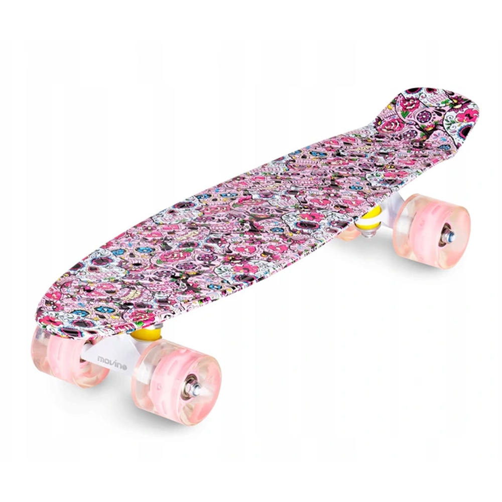 MOVINO deskorolka typu fiszka koła LED ABEC9 100kg - 11845684735 ...
