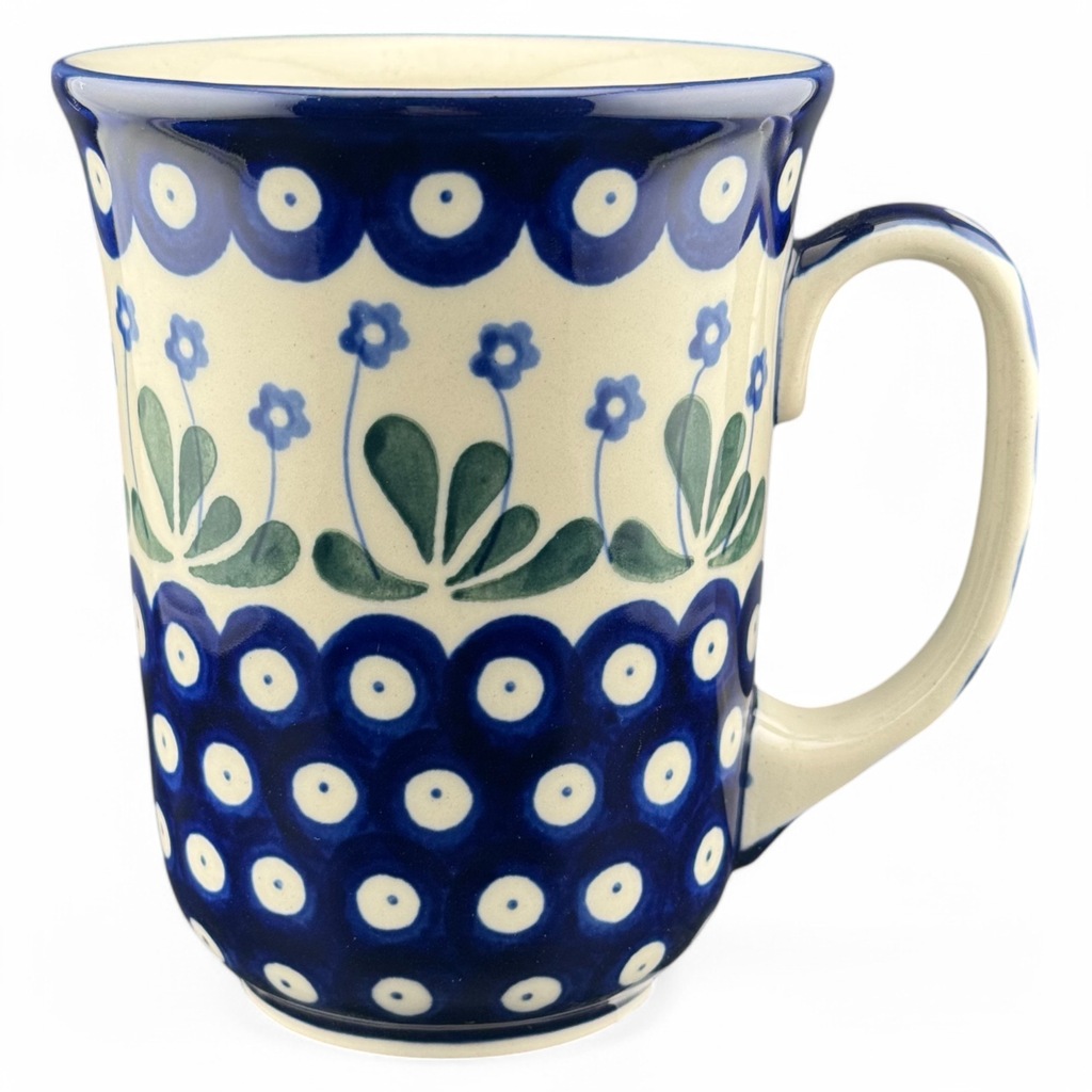 Kubek duży 500 ml dek. 377Y Ceramika Bolesławiec - 17332704107 - oficjalne archiwum Allegro