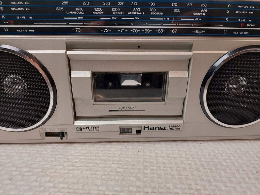 Radiomagnetofon Unitra Eltra HANIA RMS 401 STEREO - 12745660049 ...