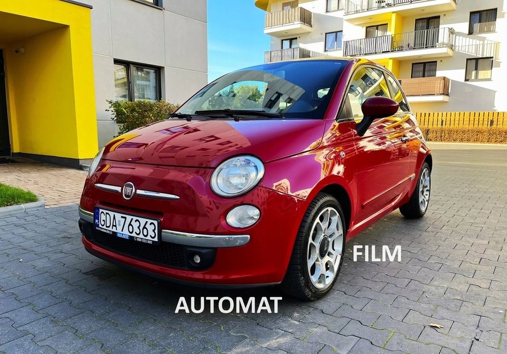 Fiat 500 AUTOMAT alu Klima elektryka Nowy akum... - 14661303524 ...