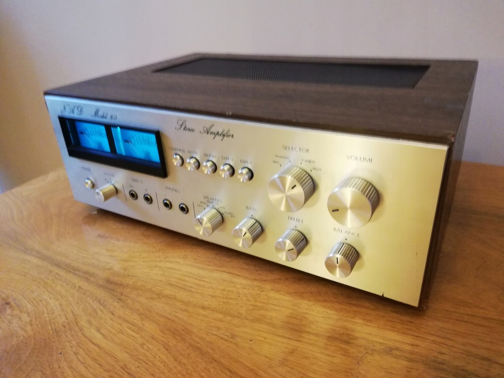 NAD model 60 kultowy wzmacniacz VINTAGE 1975r. - 11297708870 ...