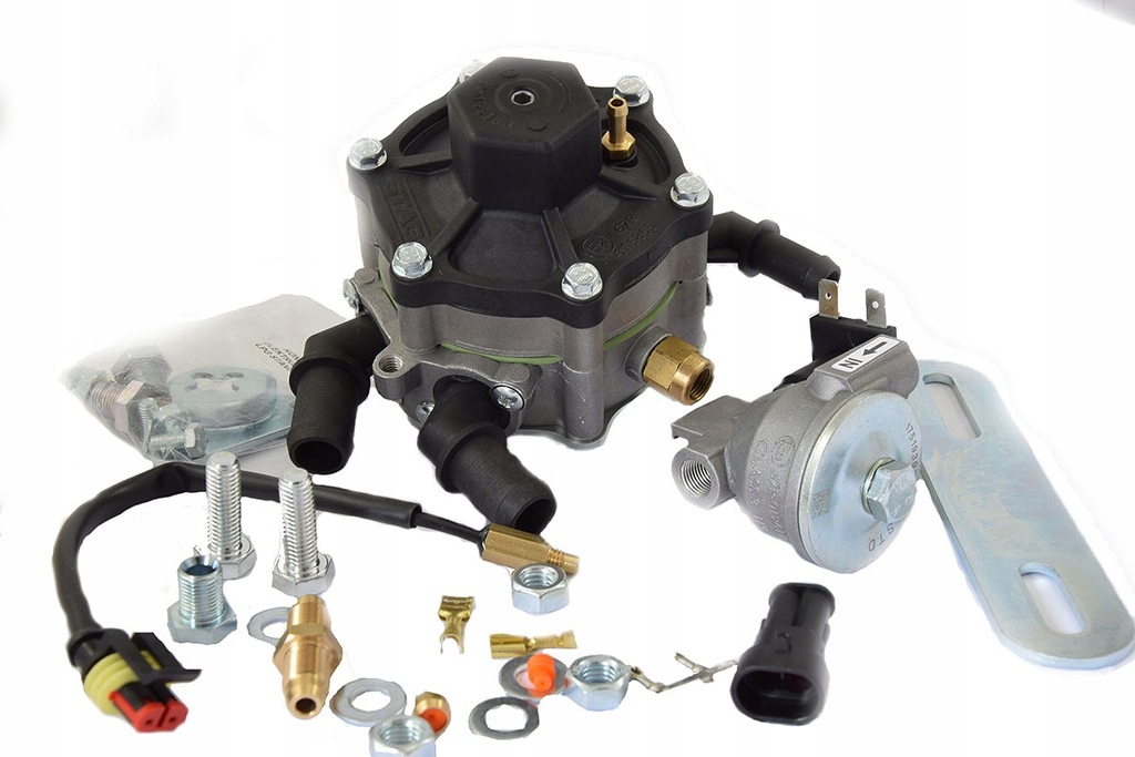 REDUKTOR STAG AC R01 150KM + ZAWÓR GAZOWY VALTEK - 7521760601 - oficjalne archiwum Allegro