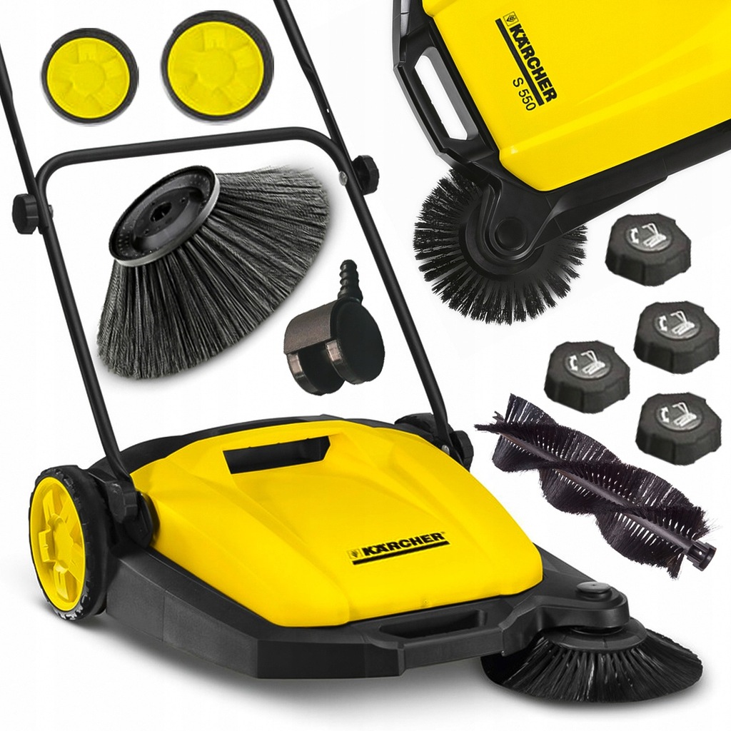 KARCHER ZAMIATARKA S550 DO DOMU OGRODU KOSTKA BRUK - 8244933273 - oficjalne archiwum Allegro