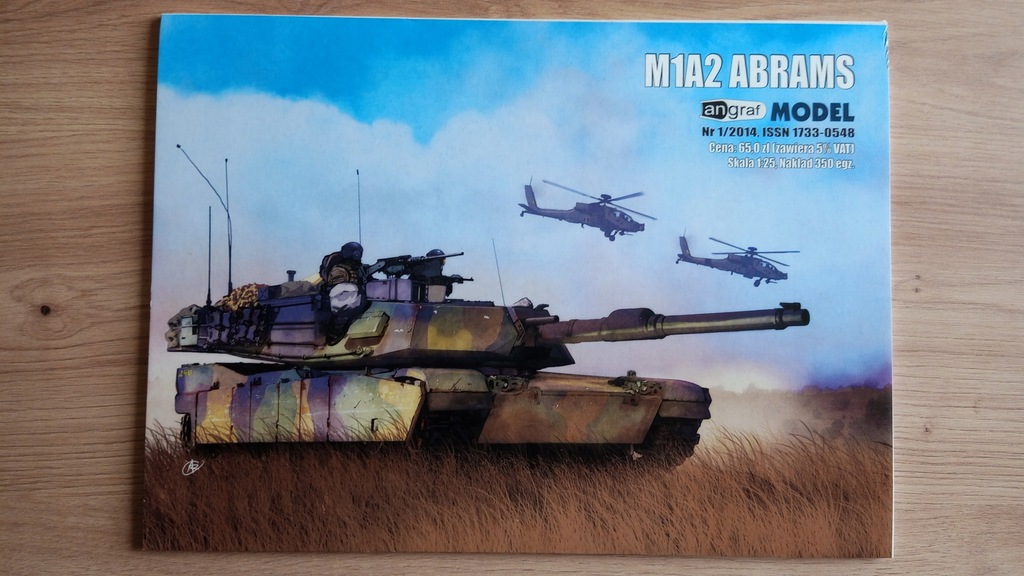 Angraf Model 1/2014 Czołg M1A2 Abrams - 12388293579 - oficjalne ...