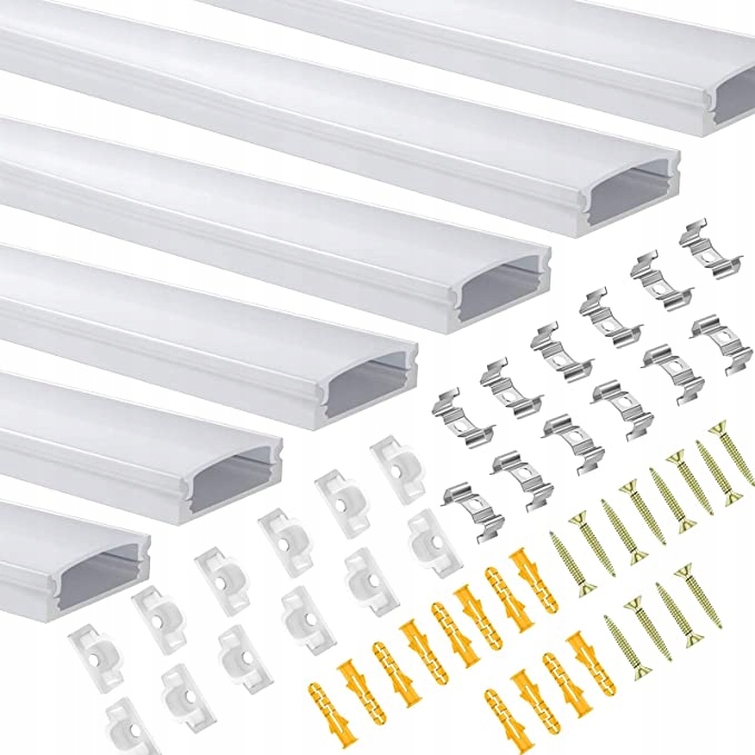 PASUN PROFILE ALUMINIOWE DO LED 6 X 1 M - 13564393089 - oficjalne ...