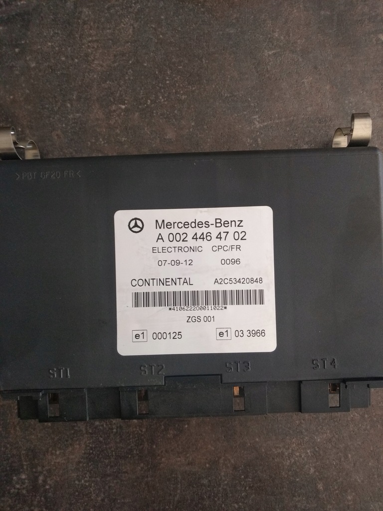 STEROWNIK MODUŁ CPC/FR MERCEDES ACTROS A0024464702 - 8534432168 ...