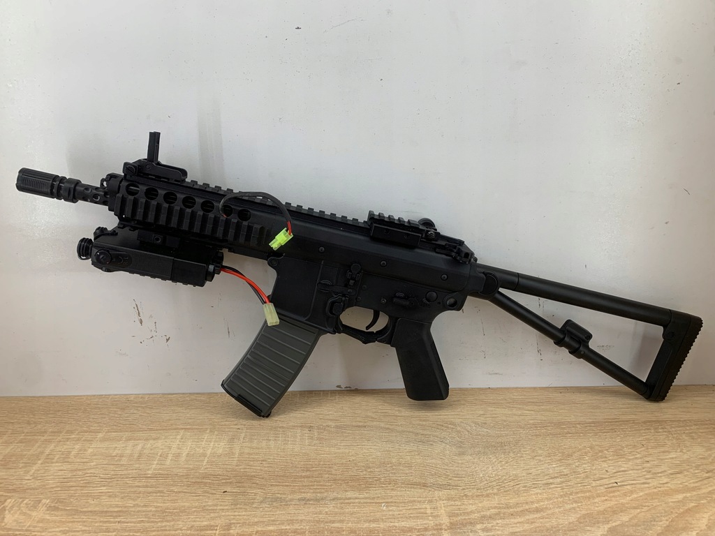 Karabinek szturmowy AEG Double Bell PDW BY-808 - 16798447604 - oficjalne archiwum Allegro