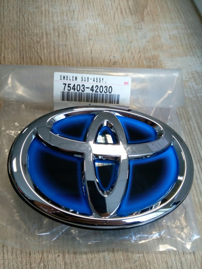EMBLEMAT TOYOTA RAV-4 RAV4 '15-18 HYBRID ORYG.* - 12673576900 ...