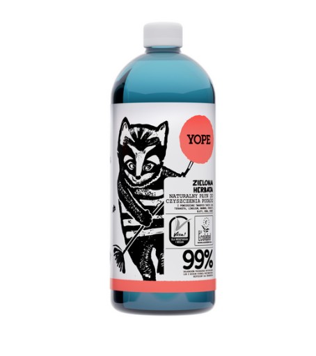 Yope Płyn Do Czyszczenia Podłóg Zielona Herbata - 7272730114 - oficjalne archiwum Allegro