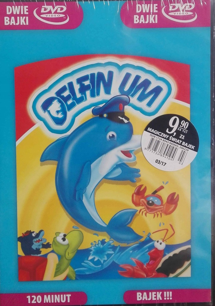 DELFIN UM Bajka dla dzieci DVD język PL - 9504805772 - oficjalne ...