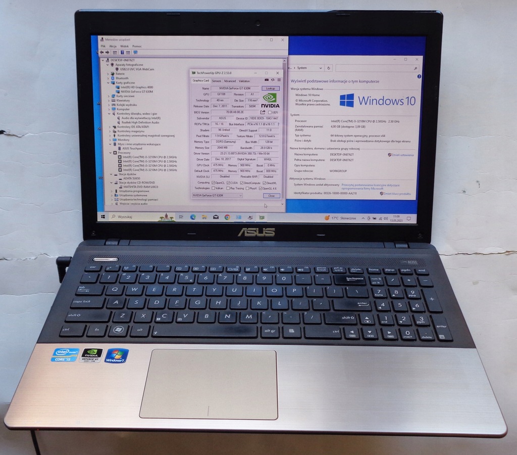 Asus R500VM K55V /i5-3210M /8GB /SSD 512GB /GT630M - 13694310590 ...