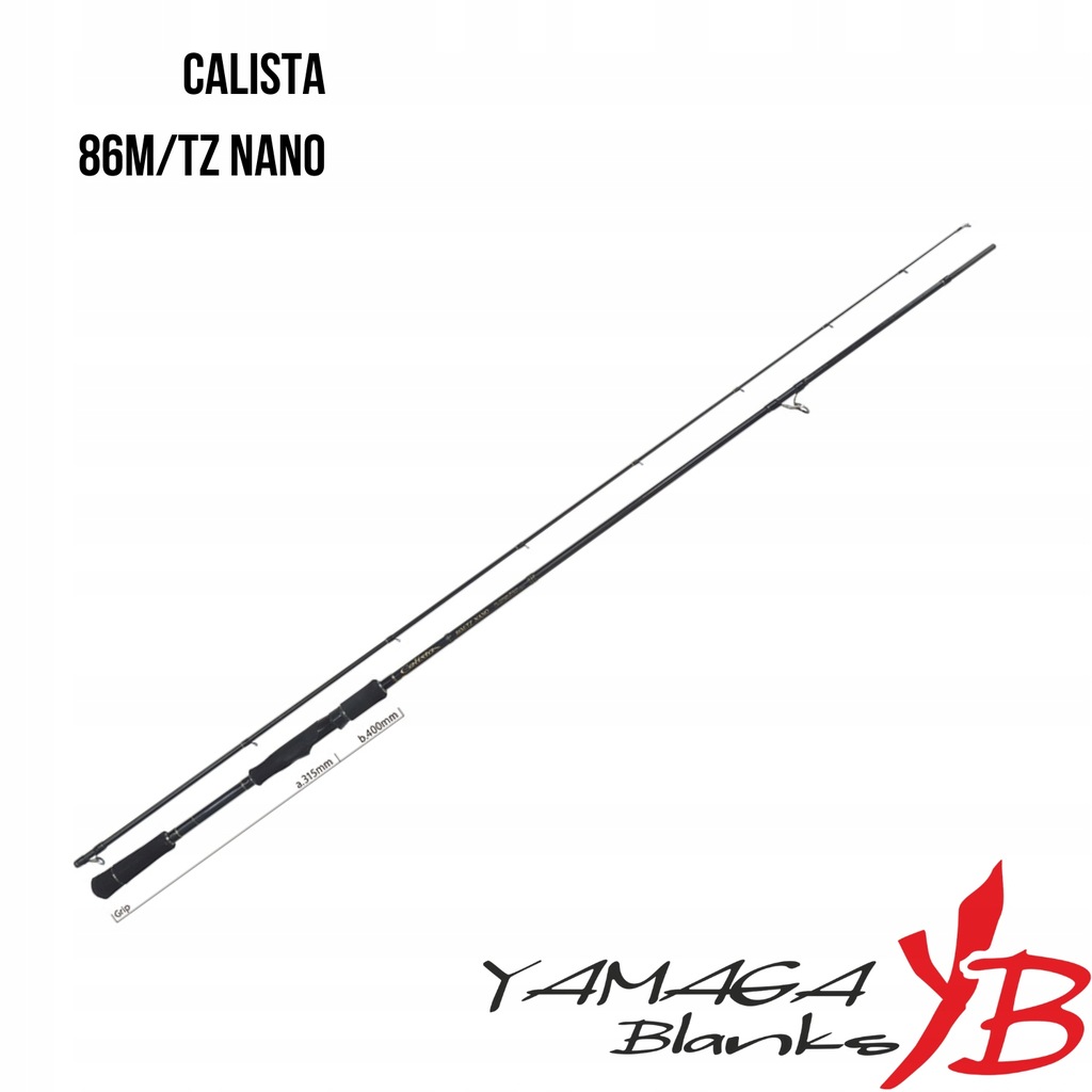 Wędka spinningowa Yamaga Blanks Calista 86M TZ Nano - 16968398758 - oficjalne archiwum Allegro