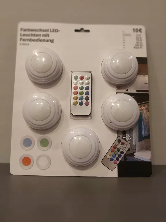 LAMPKI LED Z PILOTEM TEDI - 12309740249 - oficjalne archiwum Allegro