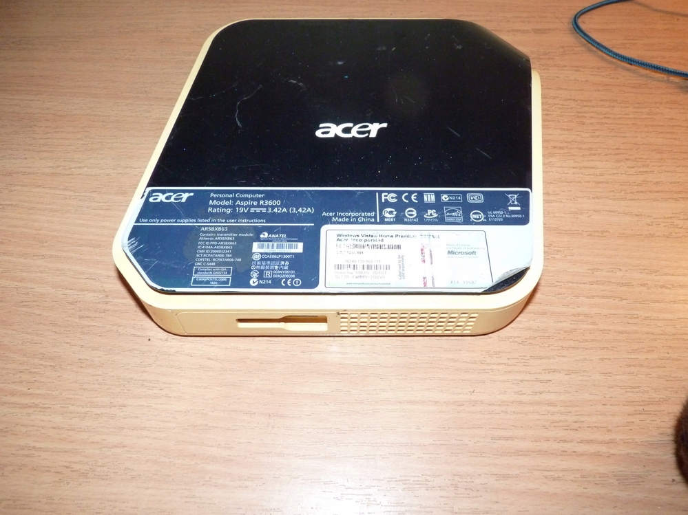 ACER ASPIRE R3600 ATOM 230 1.6GHZ/2GB/160GB - 14766123751 - oficjalne ...