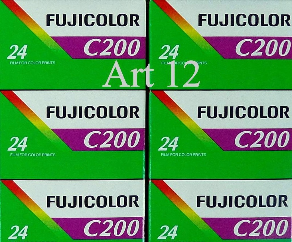 FILM kolorowy FUJI COLOR C 200 / 24 najtaniej ! - 12273108198 ...