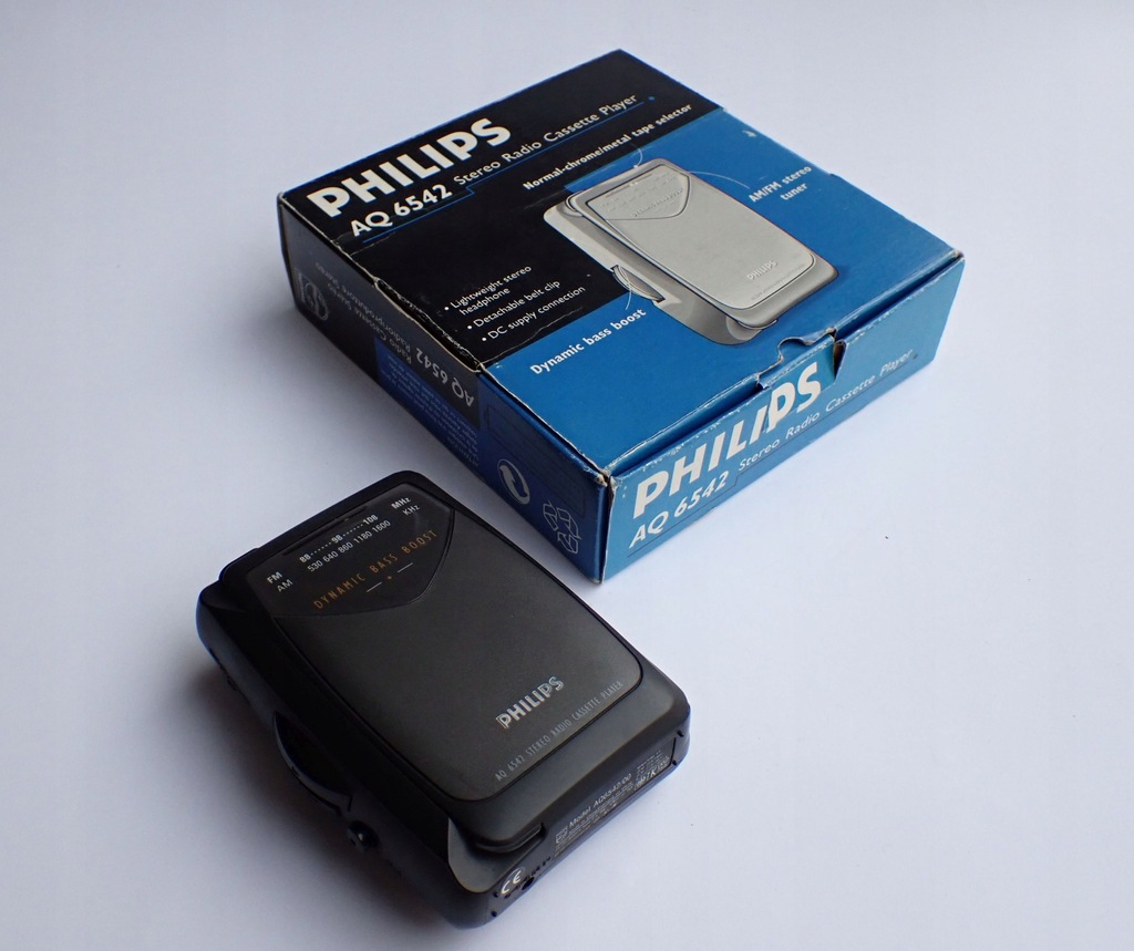 Walkman Philips AQ 6542 - 14733374208 - oficjalne archiwum Allegro