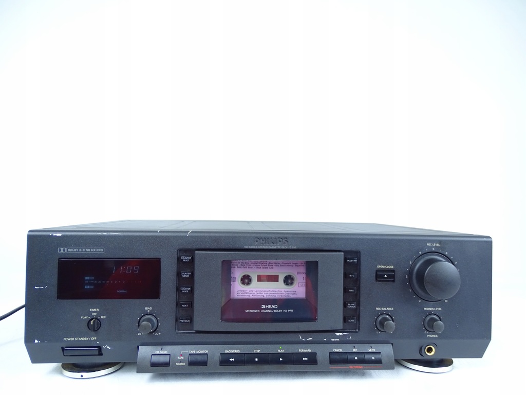 MAGNETOFON PHILIPS FC 950 PO SERWISIE GWARANCJA - 12348451973 ...