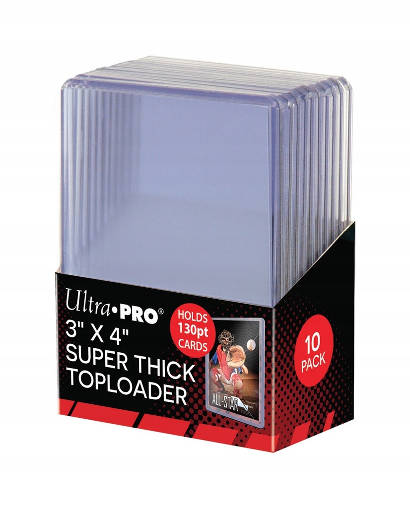 TOPLOADER na Karty 130pt Super Thick 3x4 Ultra Pro - 11480969453 ...