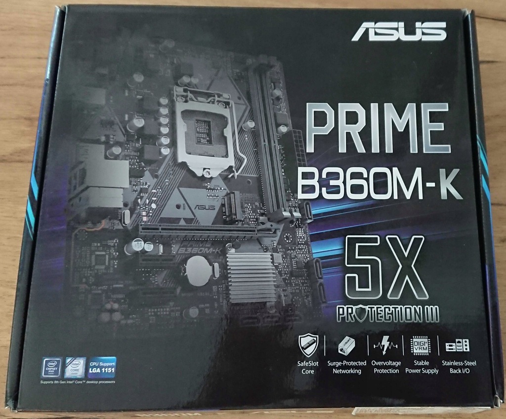 Płyta główna ASUS PRIME B360M-K - 12486562950 - oficjalne archiwum Allegro